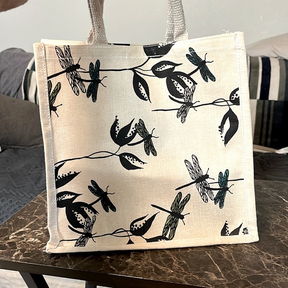 Bags | Canvas Dragonfly Bag | Poshmark